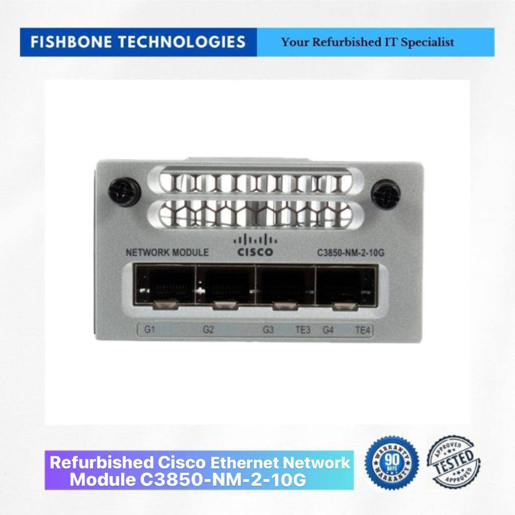 Refurbished Cisco C3850-NM-2-10G Network Module