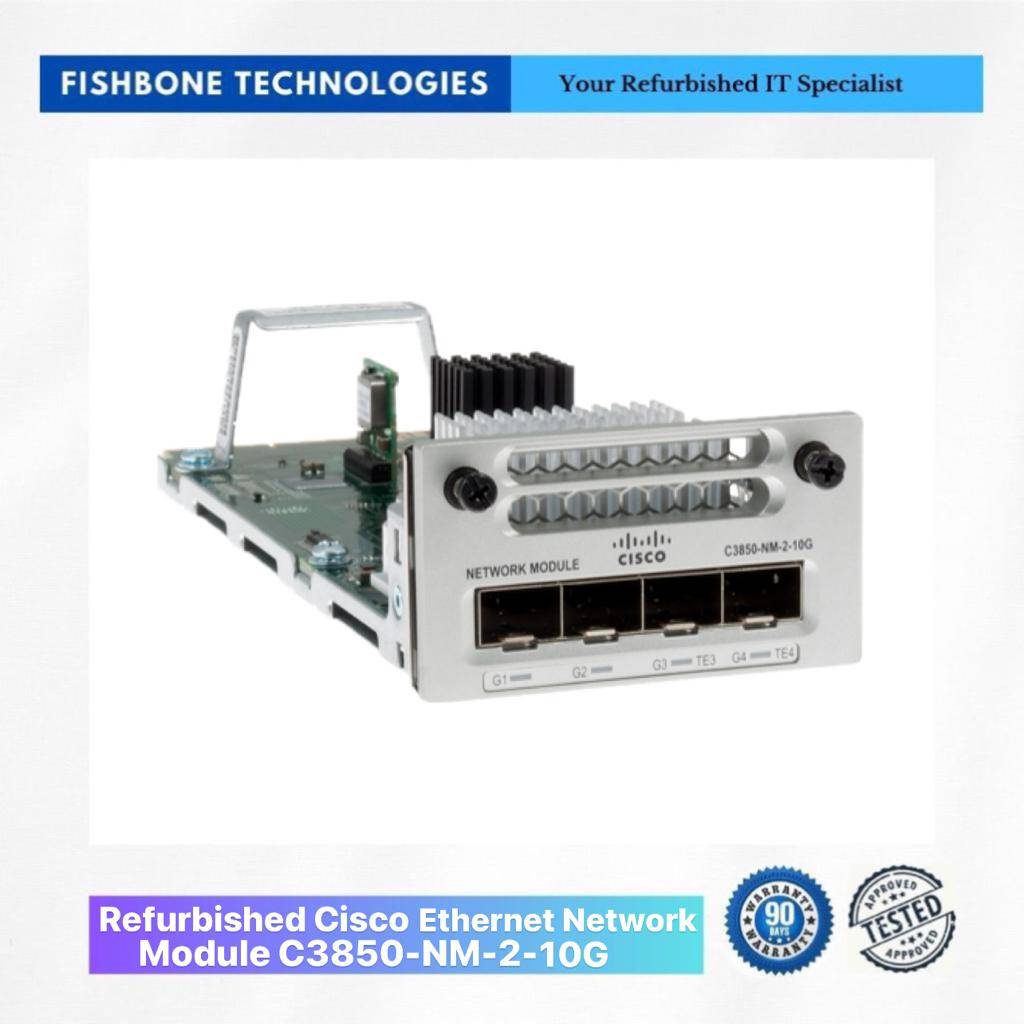 Refurbished Cisco C3850-NM-2-10G Network Module