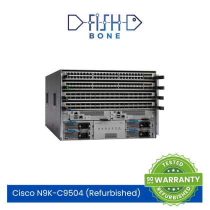 Cisco N9K-C9504 - Cisco Nexus 9000 Series (Chassis with fan) Refurbished