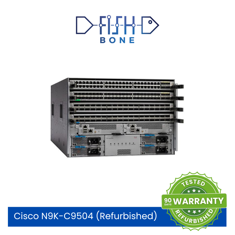 Cisco N9K-C9504 - Cisco Nexus 9000 Series (Chassis with fan) Refurbished